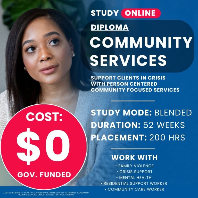 Diploma in Community Services – Access Learning